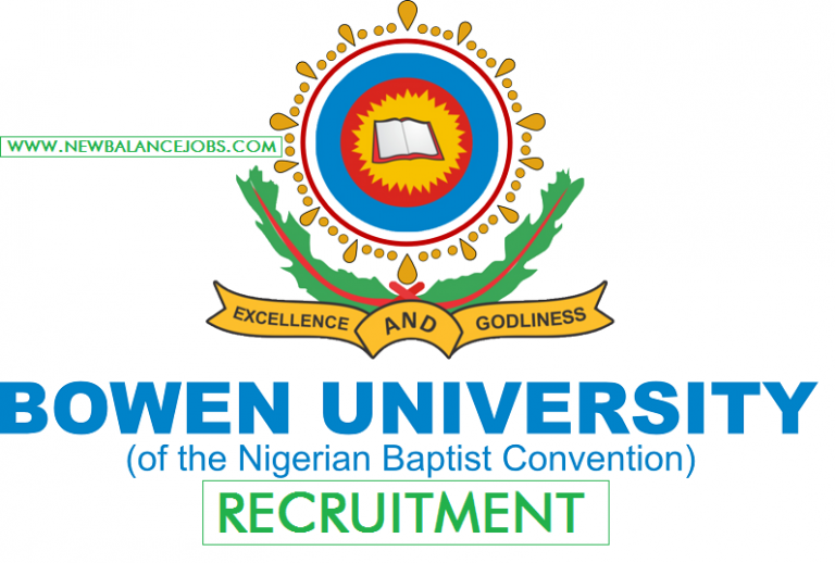 Bowen University Recruitment Application (3 Positions) • NewBalancejobs