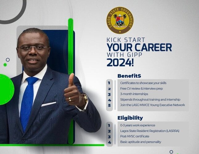 Lagos State Government Graduate Internship Placement Programme (GIPP ...