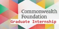 Commonwealth Foundation Graduate Internship Programme 2021 Application