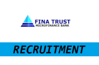 Fina Trust Microfinance Bank Recruitment 2025 (7 Job Vacancies)