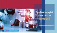 Epidemiologist Cover Letter - Template - NewBalancejobs