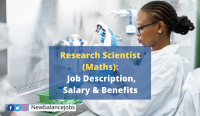 Research Scientist (Maths): Job Description, Salary & Benefits