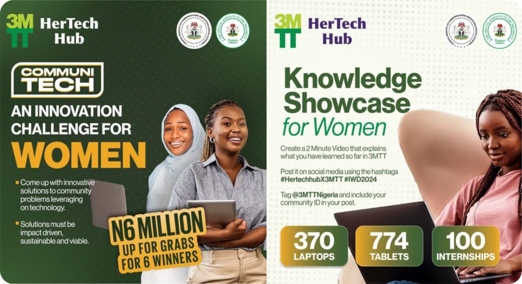 3MTT Innovation Challenge 2024 For Women (Up To 6 Million Naira Cash ...