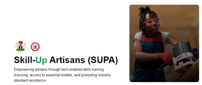 Federal Government SkillUp Artisans (SUPA) Training Program For 10 ...