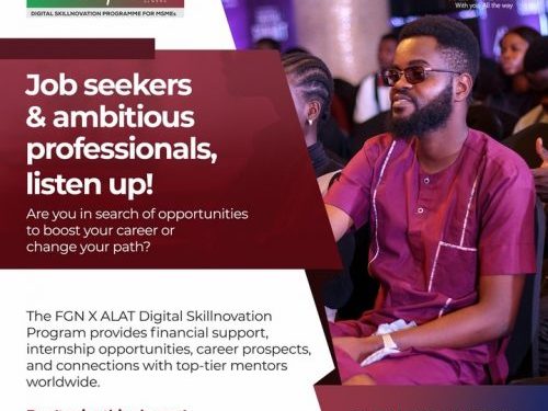 Call For Applications: FGN-ALAT Digital Skillnovation Program Cohort 2 2024 - NewBalancejobs