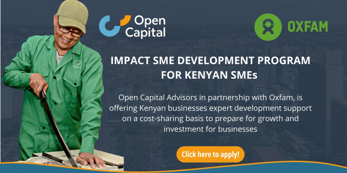 Open Capital Impact SME Development Program 2024 • NewBalancejobs