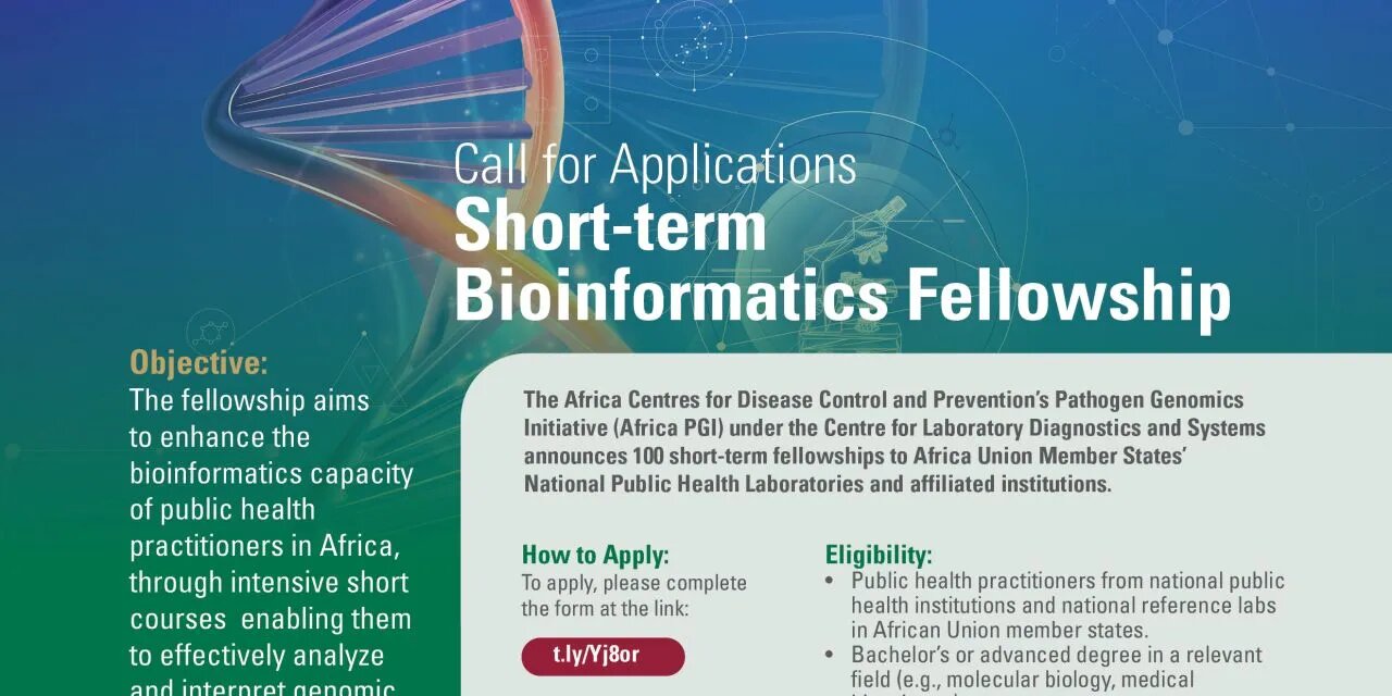 Africa CDC Short-term Bioinformatics Fellowship Training Program 2025 ...