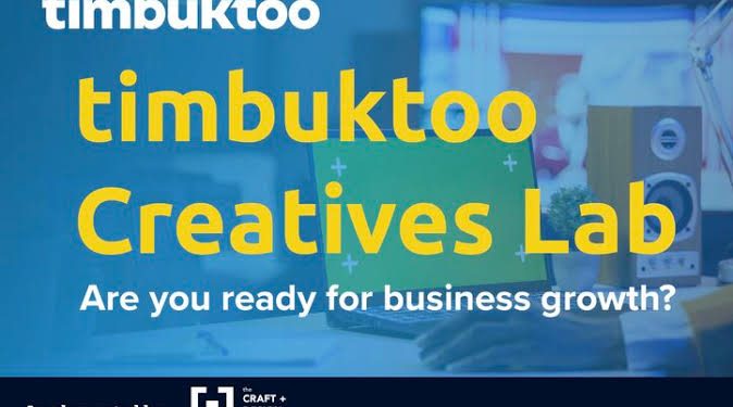 UNDP Timbuktoo Creatives Lab 2025 For African Entrepreneurs ...