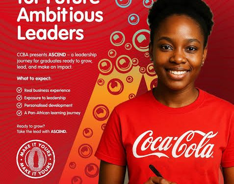 Apply Now: Coca-Cola Africa Ascend- Leaders In Training Program 2026 ...
